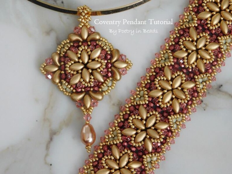 2 Beading Tutorials Coventry Collection Irisduo Zoliduo - Etsy
