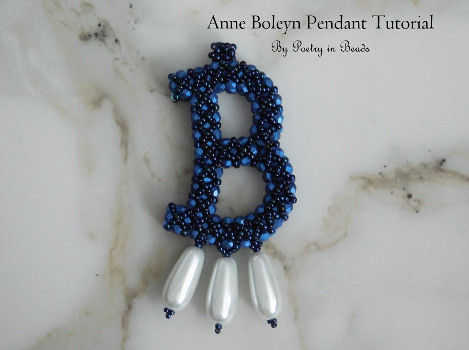 Beaded Jewelry Tutorial, Anne Boleyn Pendant Tutorial, Beadweaving ...