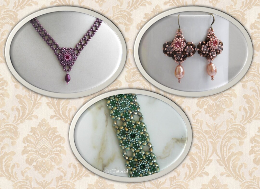 3 Beading Tutorials, Lindisfarne Collection, Beading Tutorials, Beading ...