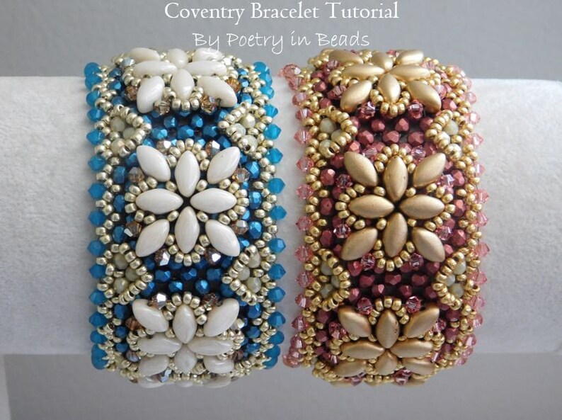 2 Beading Tutorials Coventry Collection Irisduo Zoliduo - Etsy