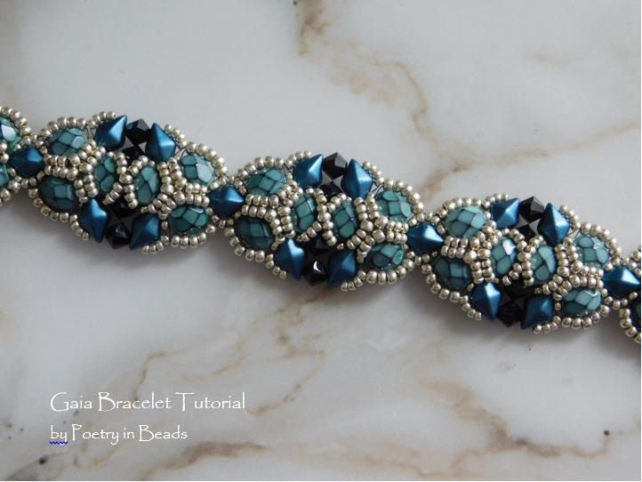 3 Gaia Tutorials, Beaded Pendant Tutorial, Bead Bracelet Tutorial ...
