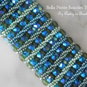 Beaded Jewelry Tutorial, Bella Notte Bracelet Tutorial, Jewelry Making ...
