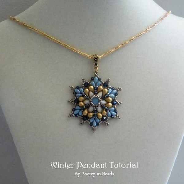 Beaded Snowflake Tutorial - Etsy