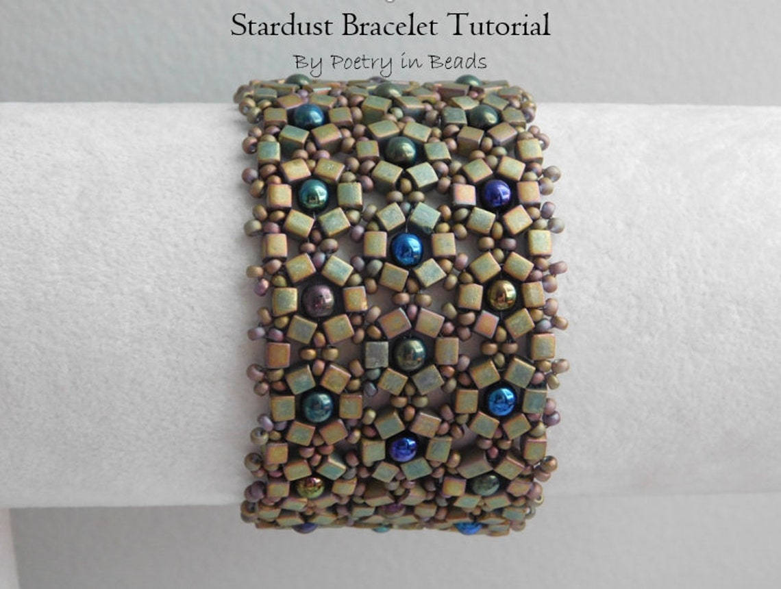 Beading Tutorial Stardust Bracelet Tutorial Jewelry - Etsy