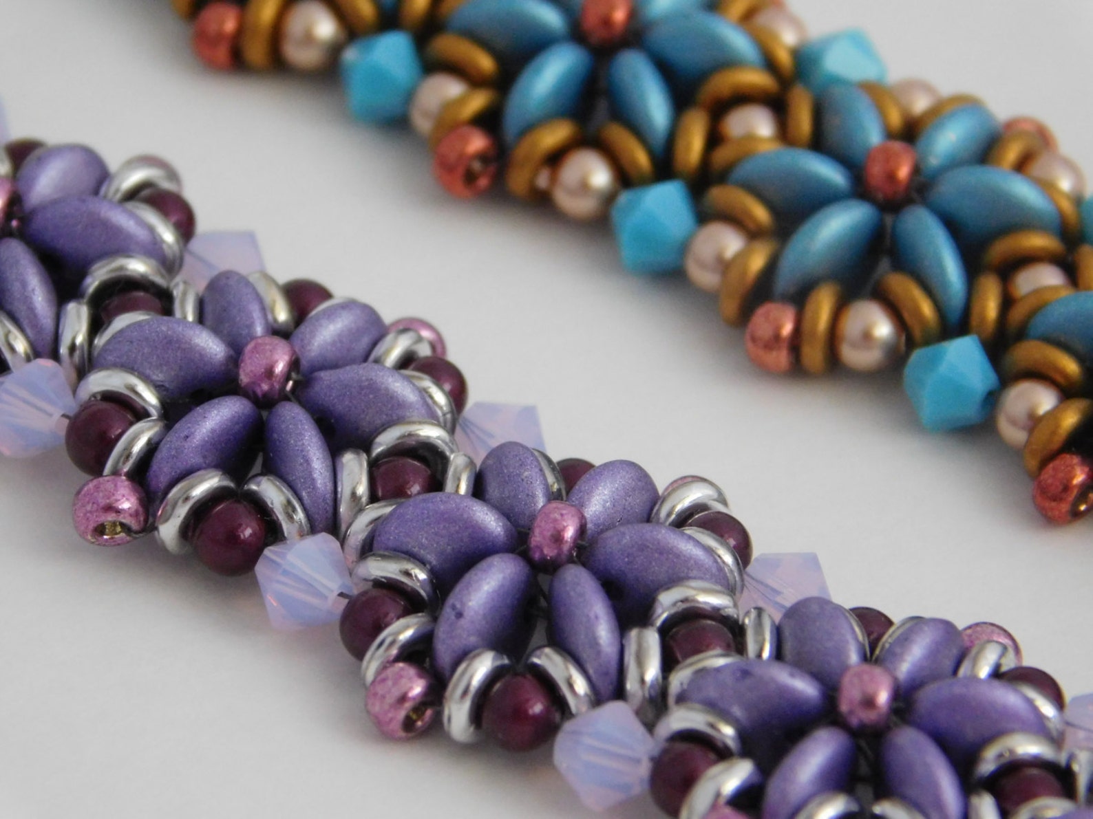 Bead Daisy Bracelet Tutorial Instructions Pattern Jewelry