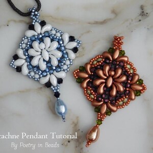 4 Beading Tutorials Tutorial Collection Arachne Tutorials - Etsy