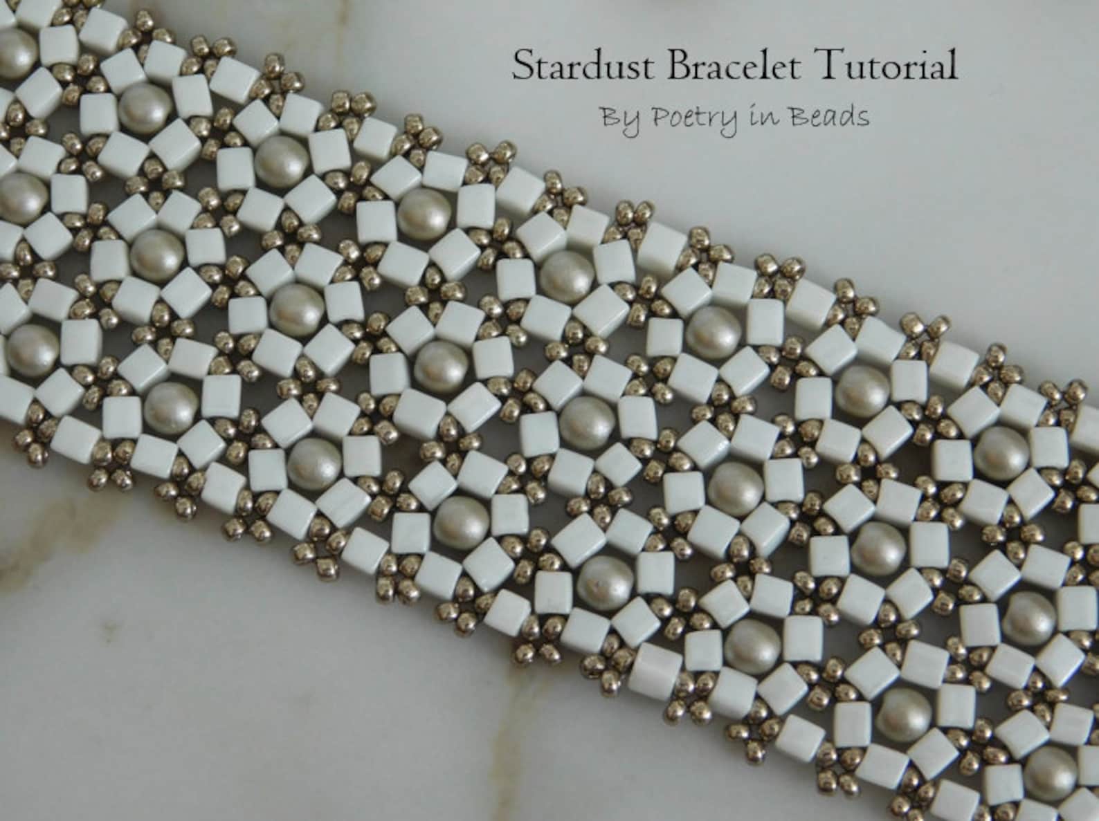 Beading Tutorial Stardust Bracelet Tutorial Jewelry - Etsy