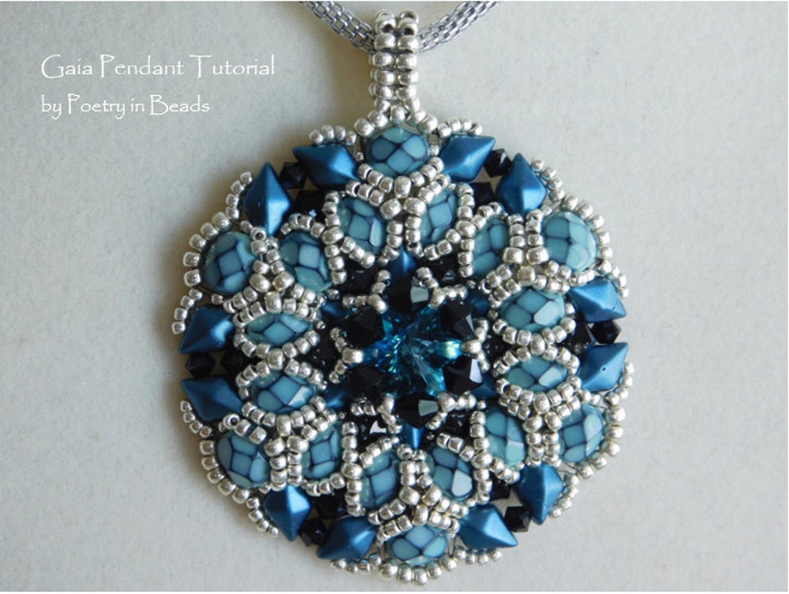 3 Gaia Tutorials, Beaded Pendant Tutorial, Bead Bracelet Tutorial ...