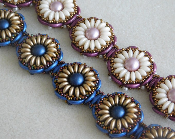 Beaded Jewelry Tutorial Highland Lace Pendant Tutorial - Etsy