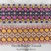 2 Beading Tutorials, Coventry Collection, Irisduo, Zoliduo, Bicones, Beaded Bracelet Tutorial ...