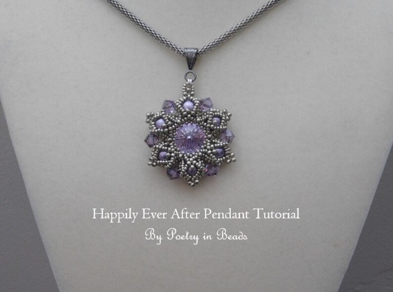 Beading Pendant Tutorial, Happily Ever After Pendant Tutorial ...