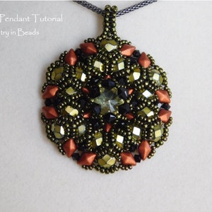 3 Gaia Tutorials, Beaded Pendant Tutorial, Bead Bracelet Tutorial, Beading Earring Tutorial ...