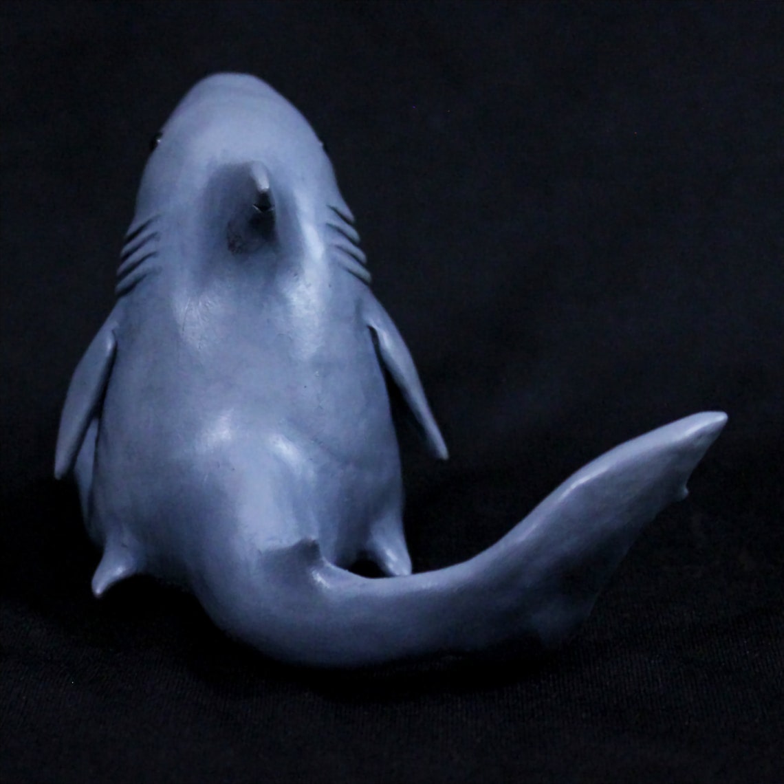 Great little White Shark Hand Made Clay OOAK Sculpture - Etsy