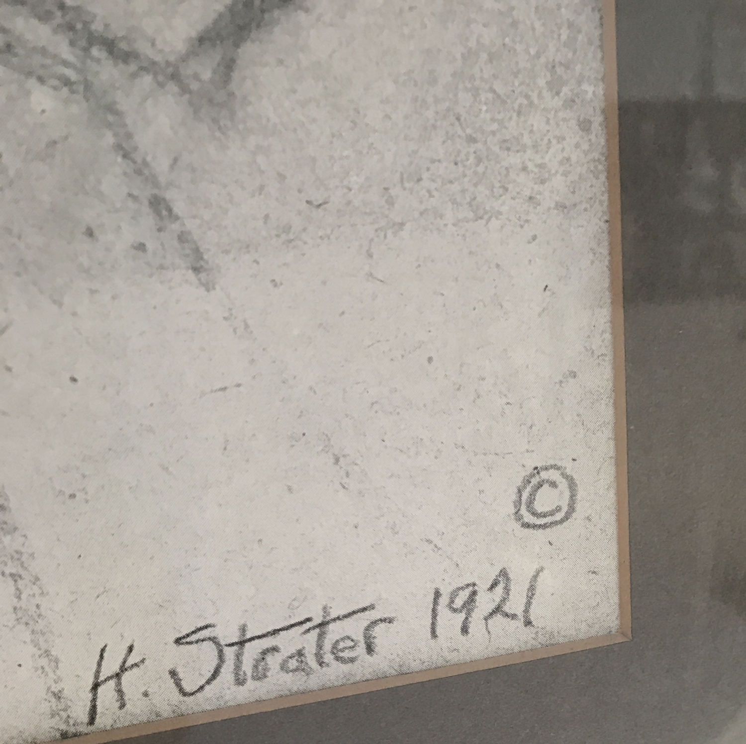 Henry Strater Potrait of Girl Signed Print - Etsy