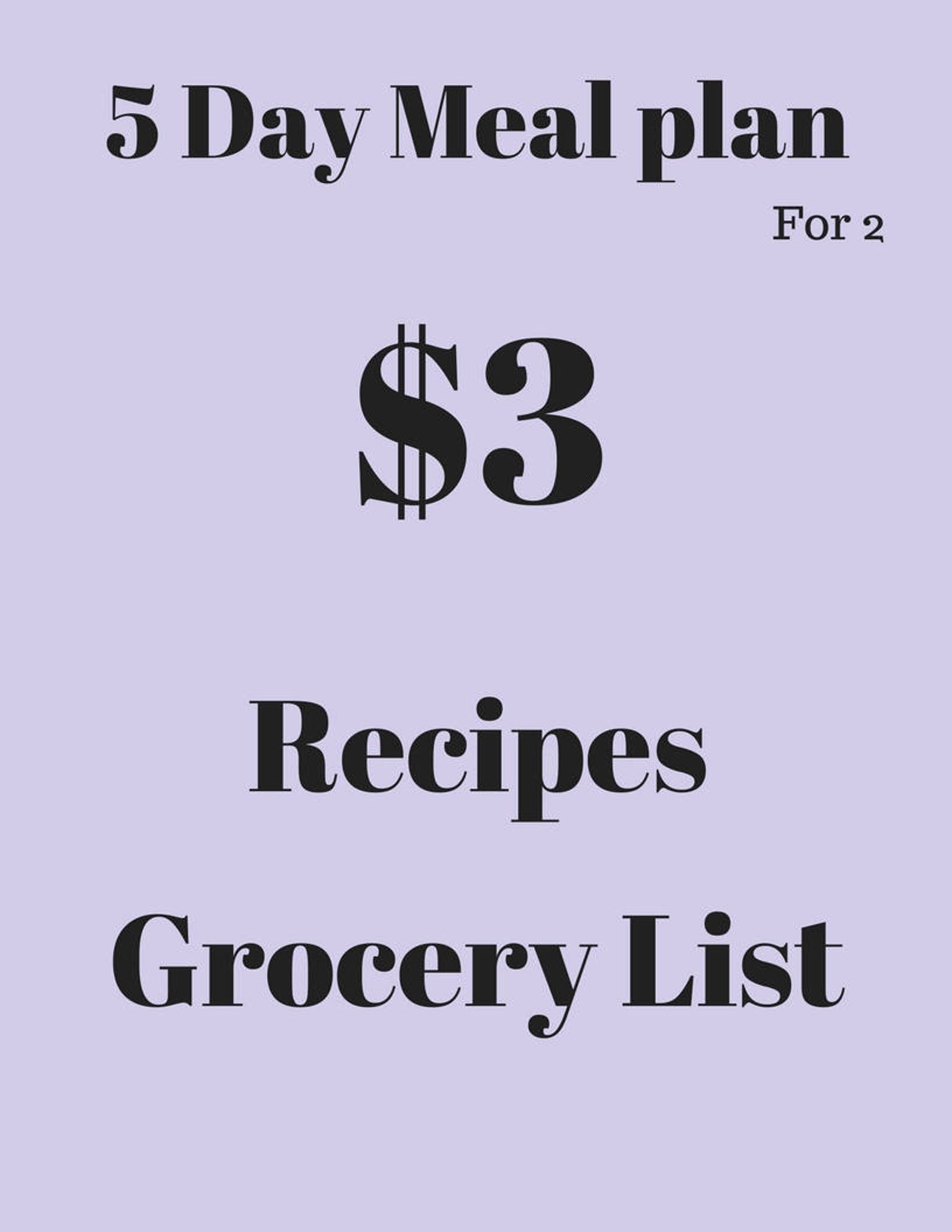 5 Day Healthy Meal Plan Etsy 5-day-healthy-meal-plan-etsy