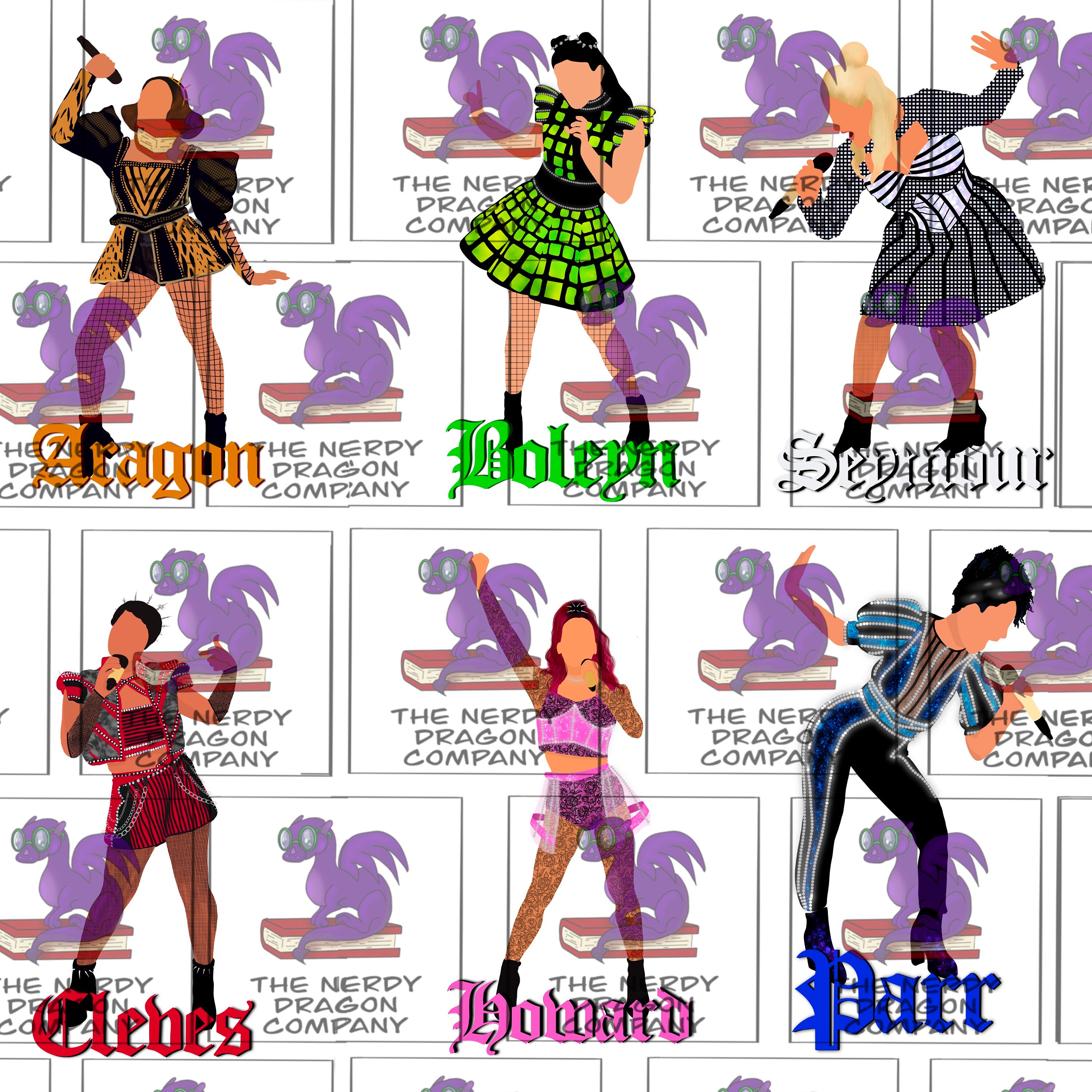 Ex Wives From SIX the Musical - Etsy UK