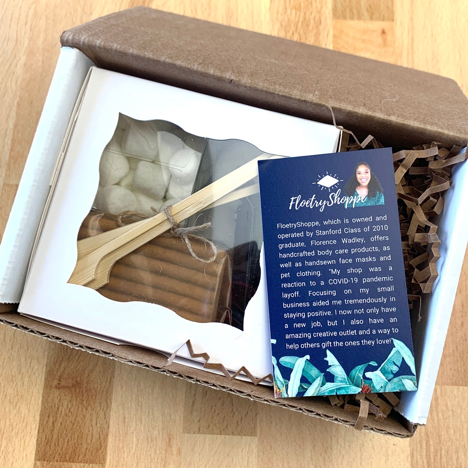 Mini Smores Kit Party Favor, Tiny Camping, Team Building, S'more Kit ...