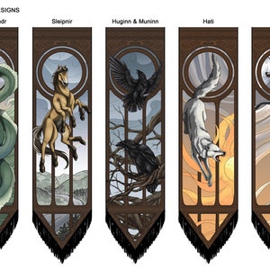Norse Mythology Wall Banner - Etsy