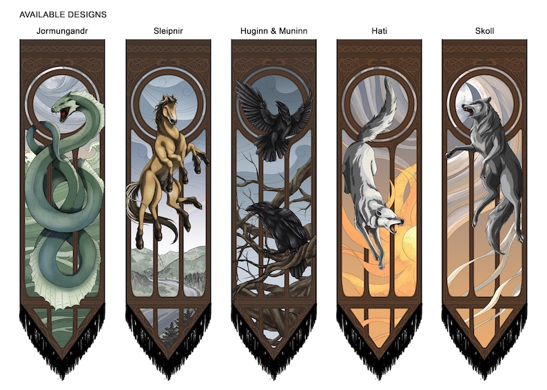 Norse Mythology Wall Banner - Etsy