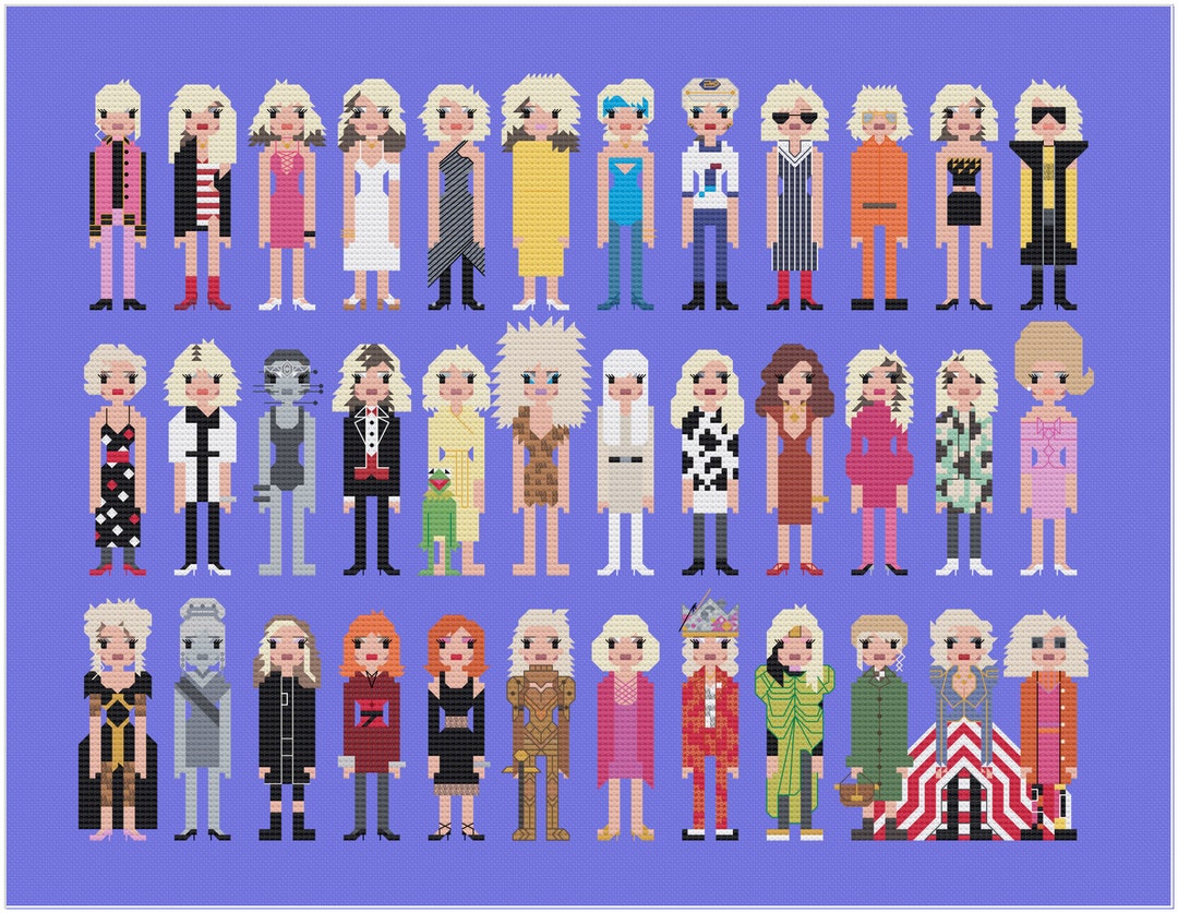 Complete Debbie Harry PDF Digital Pattern - Etsy