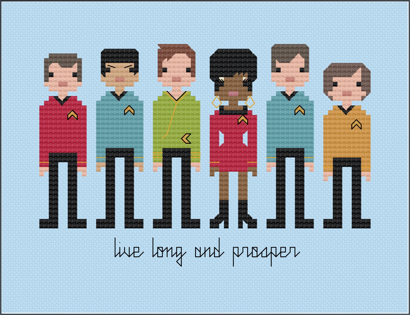 Star Trek Parody PDF Digital Pattern - Etsy