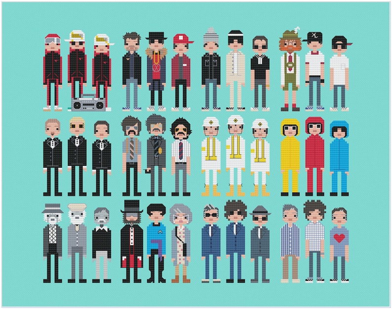 Beastie Boys PDF Digital Pattern - Etsy
