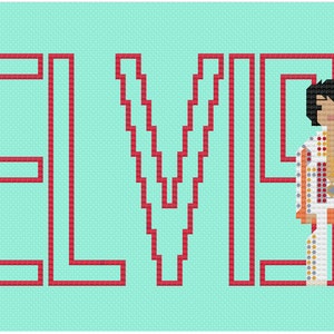 Vegas Elvis PDF Digital Pattern - Etsy