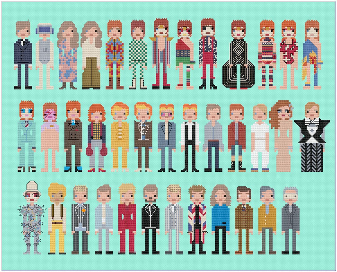 Complete Bowie PDF Digital Pattern - Etsy UK