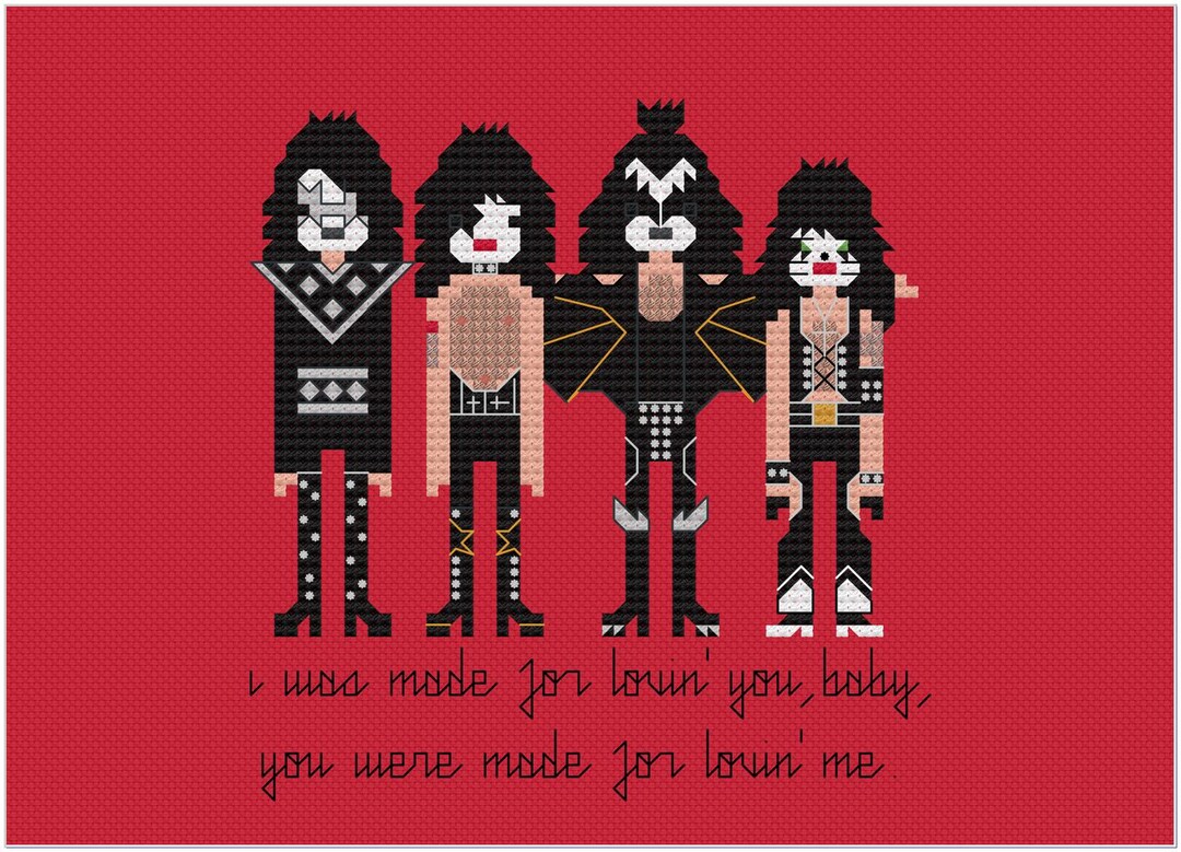 KISS PDF Digital Pattern - Etsy