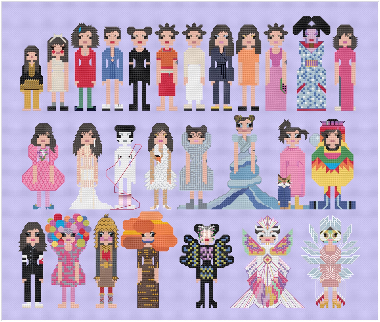 Complete Bjork PDF Digital Pattern - Etsy