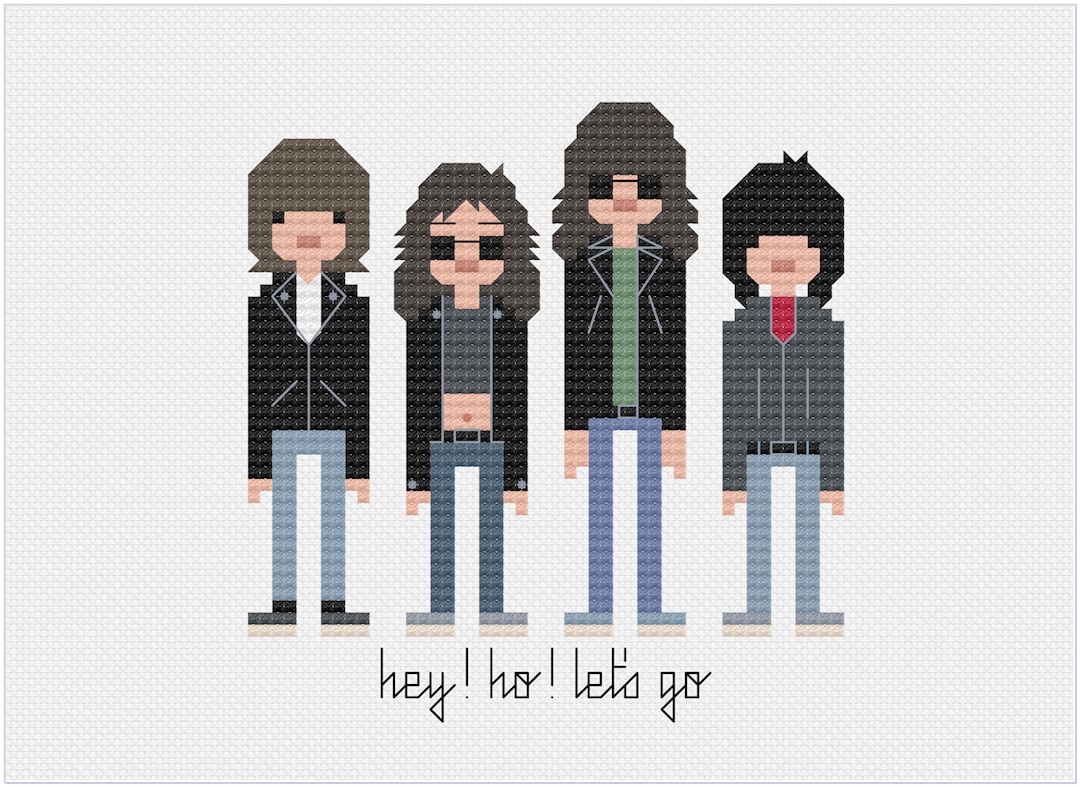 Ramones PDF Digital Pattern - Etsy