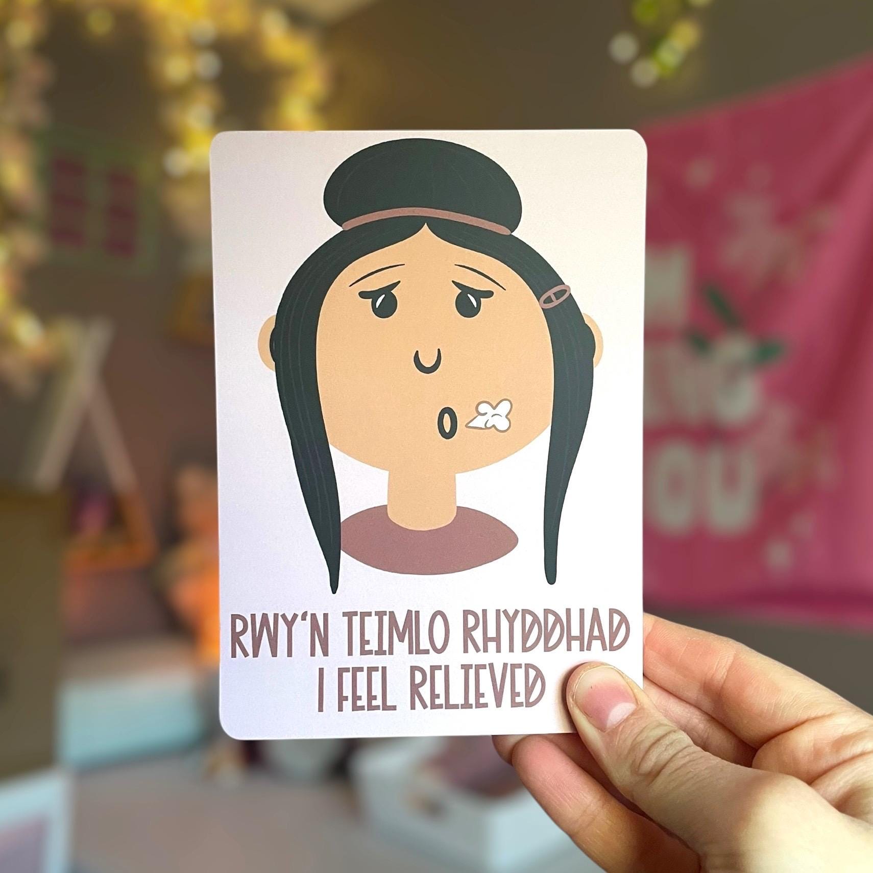 A6 How Am I Feeling? Bilingual (english & Welsh) Flash Cards | Emotions ...