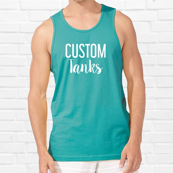 Turquoise Tank Top - Etsy