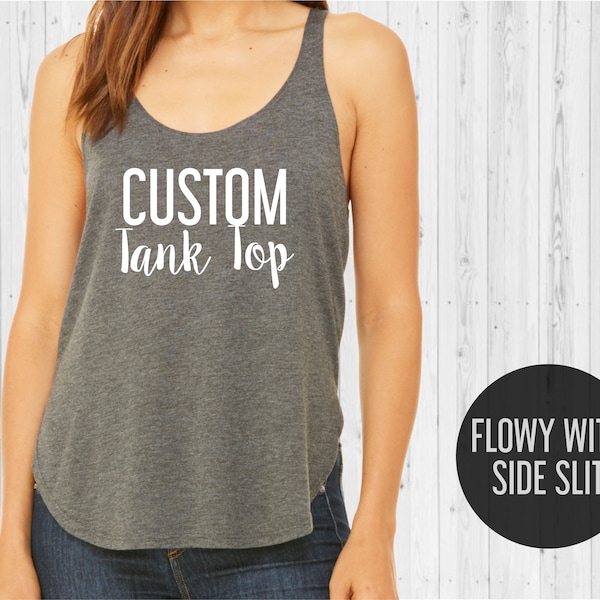 Flowy Tank - Etsy