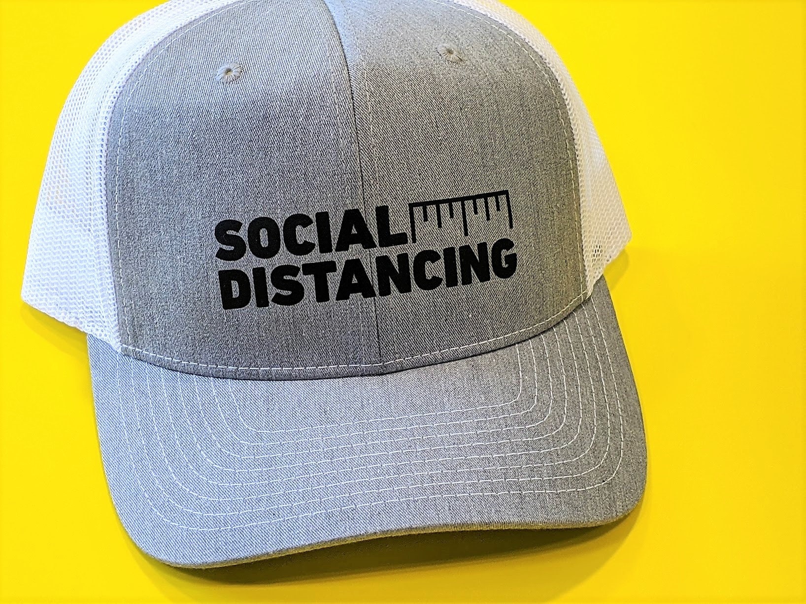 Social Distancing Shirt Social Distance Hat Bella Canvas | Etsy
