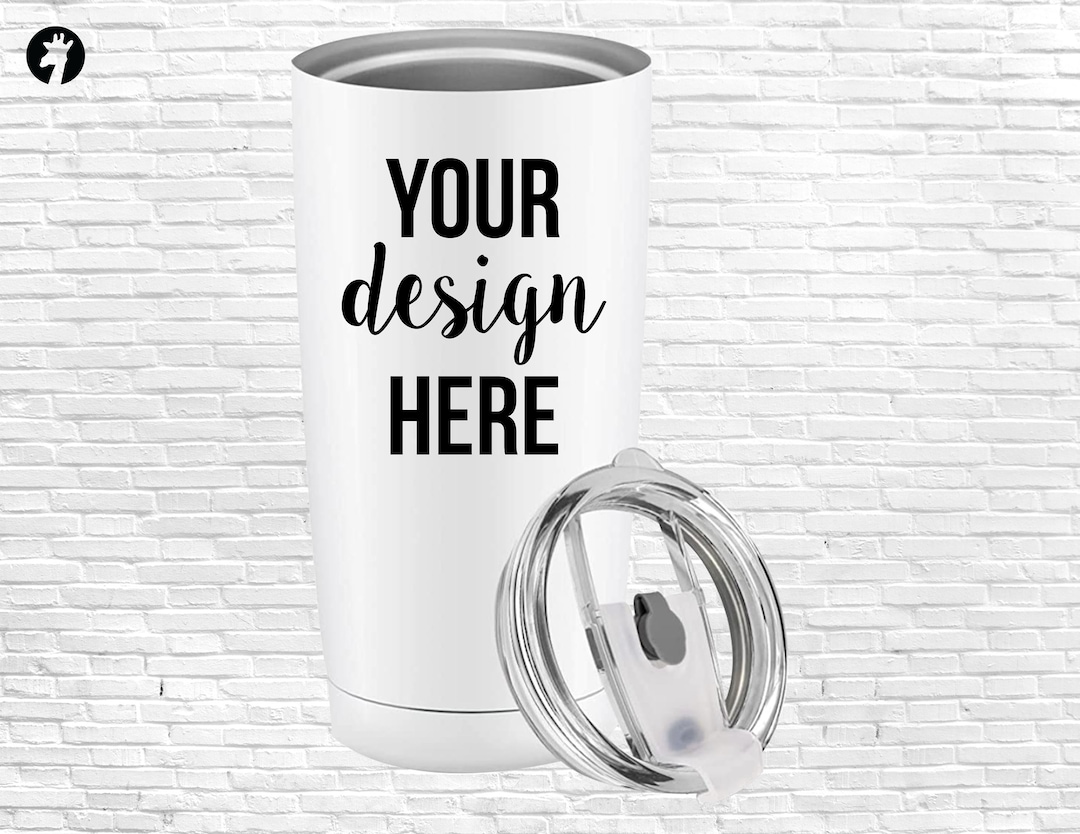 20oz Custom Tumblers Cups Sublimated With Your Own Text, Graphic, Photo ...