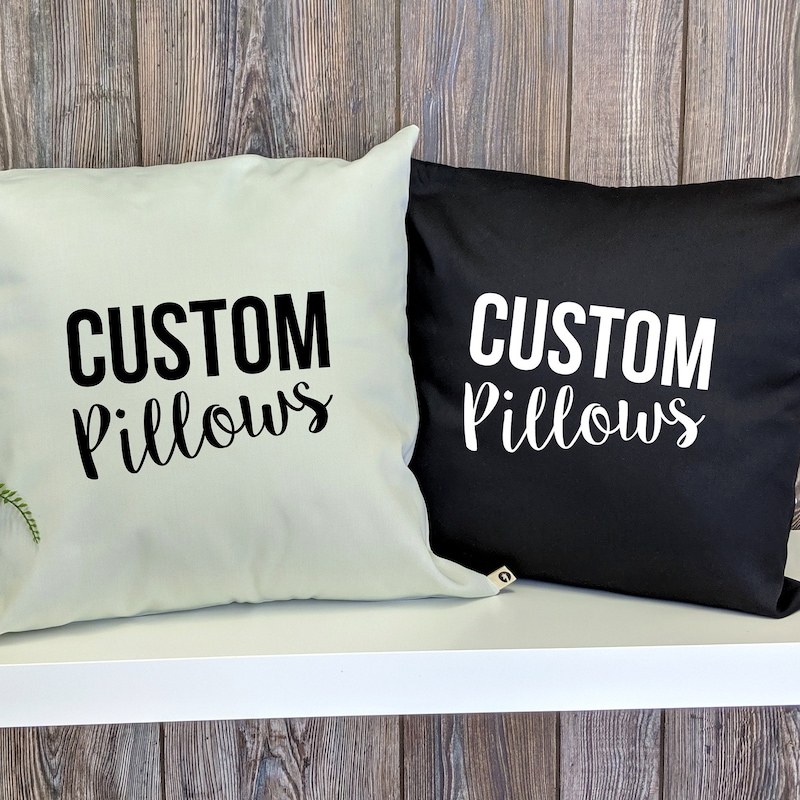 Logo Pillow - Etsy