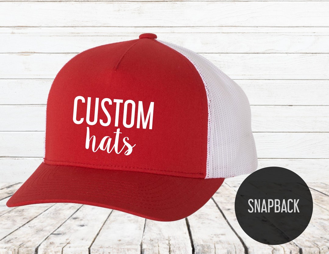 Snapback Retro Trucker Hat - Snapback Cap - Snapback Hat Vintage ...