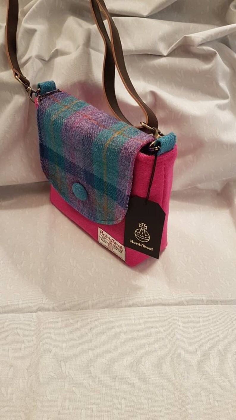 Harris Tweed Handbag/Cross Body Bag/Shoulder Bag. Harris Tweed | Etsy