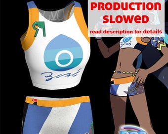 Splatoon Inspired Dress Splatoon Skater Dress Inkling Dress | Etsy