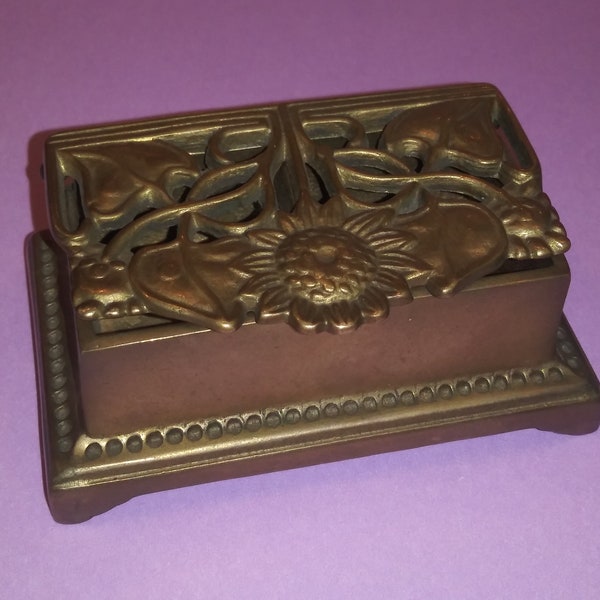 Brass Stamp Box - Etsy