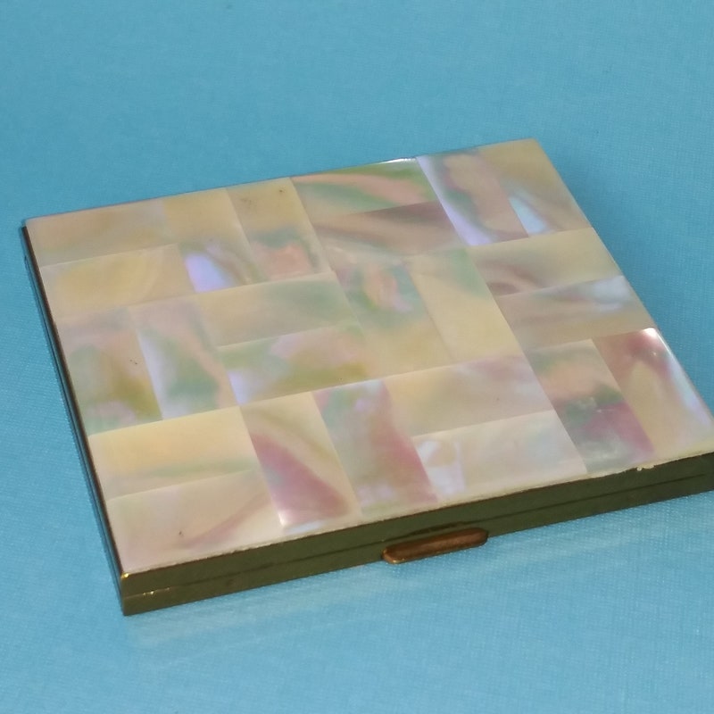 Mother of Pearl Compact - Etsy