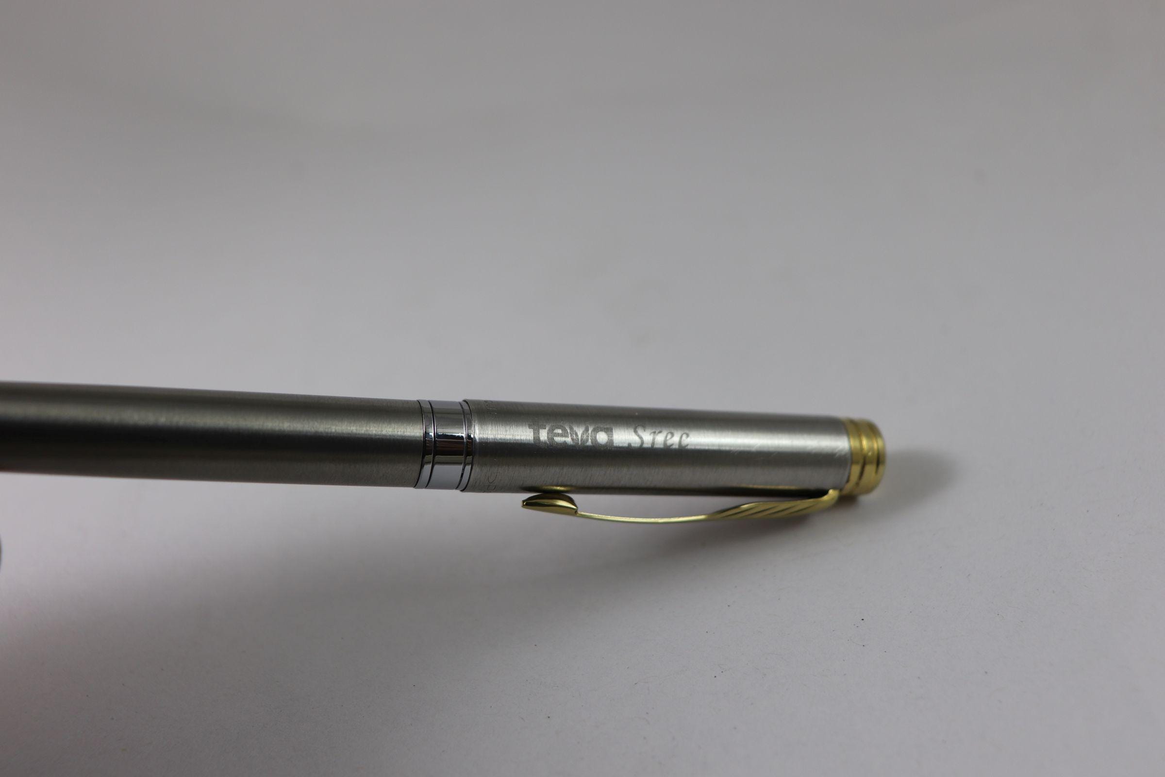 Parker Fountain Pen Full Metal Brushed Chrome Body Fine Nib - Etsy