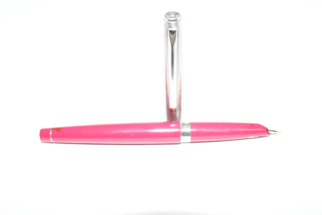 Vintage Pilot Fountain Pen Squeeze Ink Filler 14k Gold XF Nib Japan - Etsy