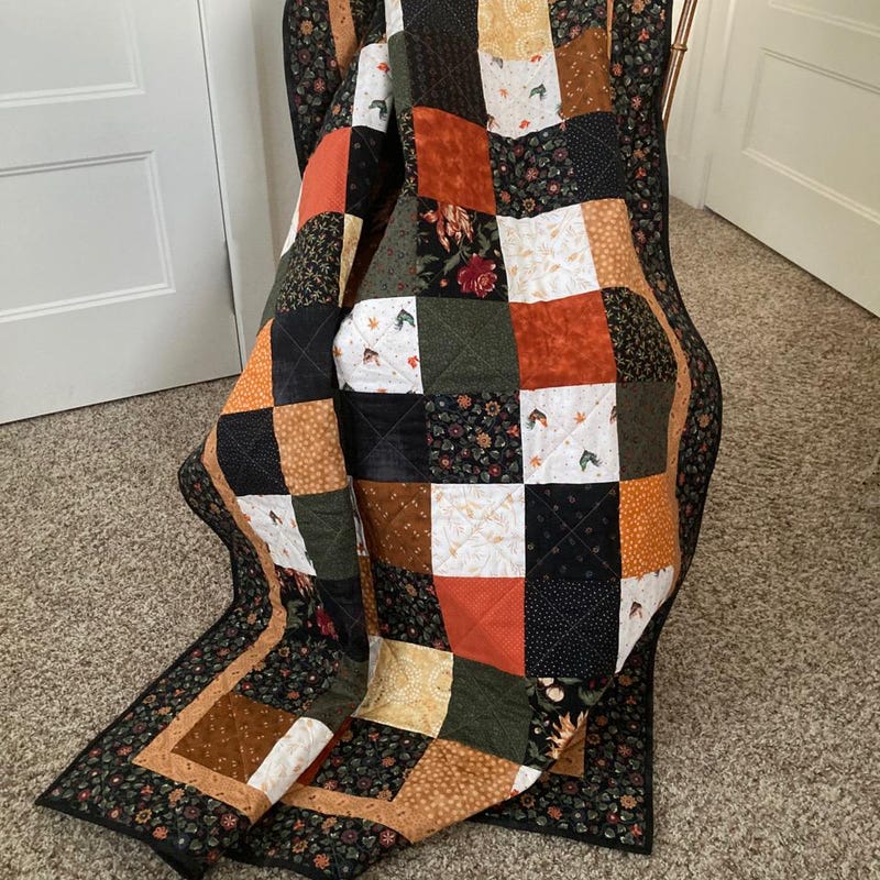 Thanksgiving Quilt - Etsy