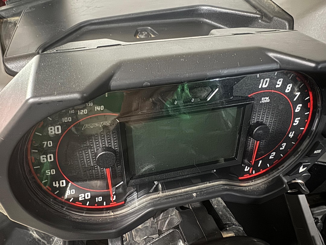 Polaris RZR Gauge Cluster Screen Protector: Anti-scratch UTV Accessory ...