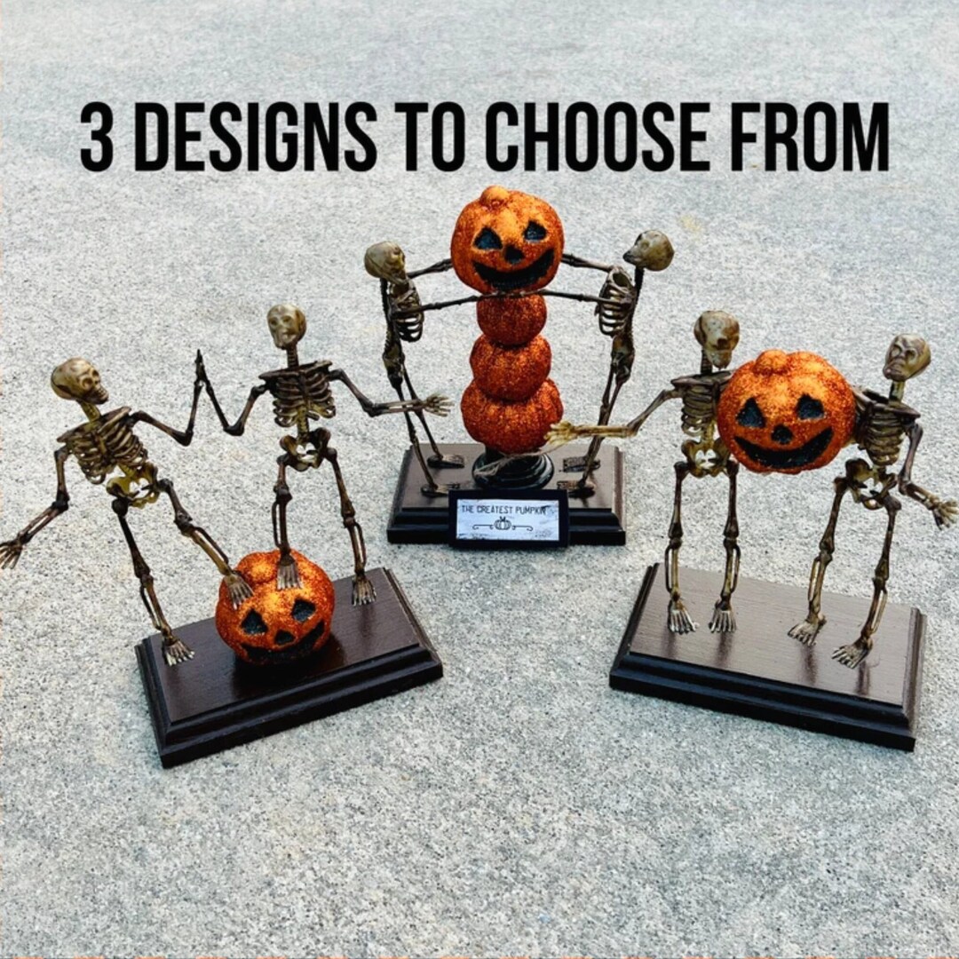Halloween Skeleton Party Trophy Award or Centerpiece It - Etsy
