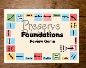 Climb and Slide Memory Work Review Game, CC Classical Conversations ...