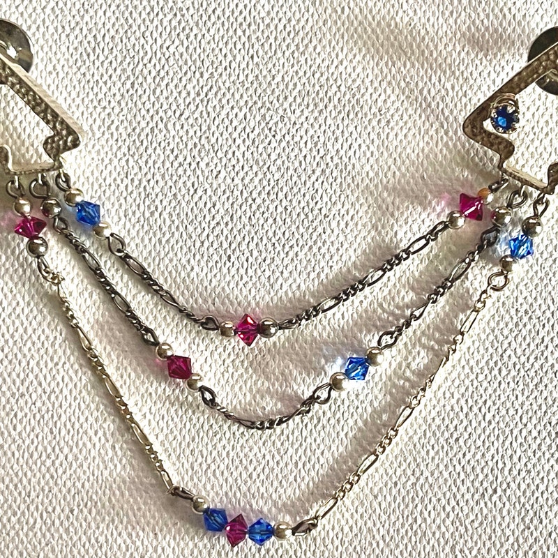 Chatelaine Chain - Etsy