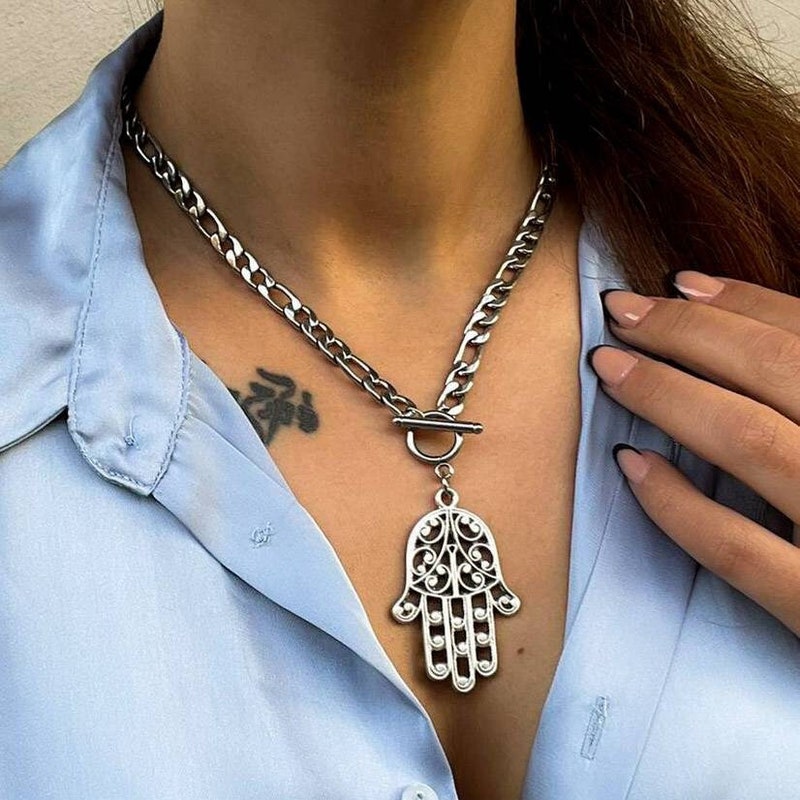 Hamsa Pendant - Etsy